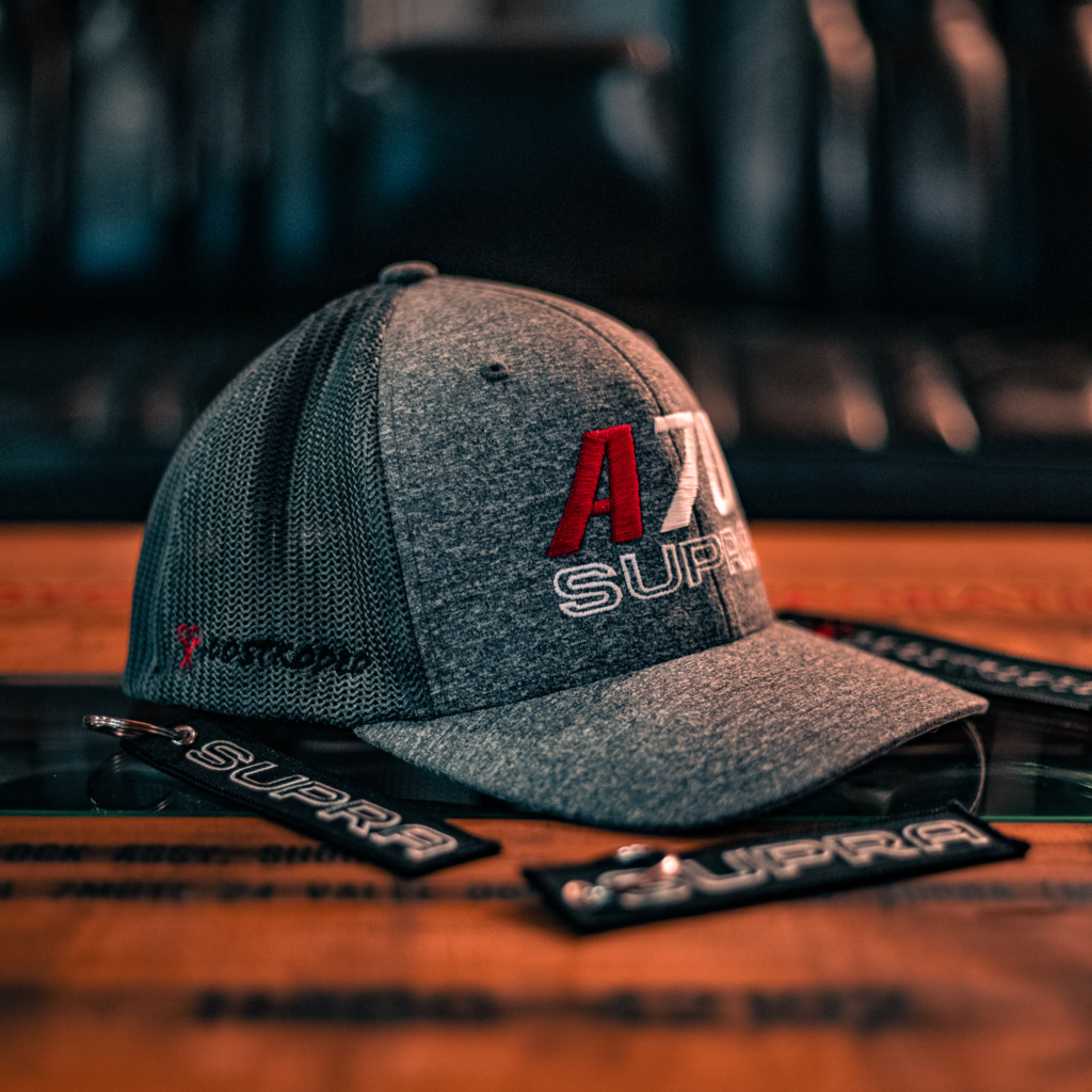 A70 SUPRA Fitted Mesh Back Trucker Hat - BoostRodeo
